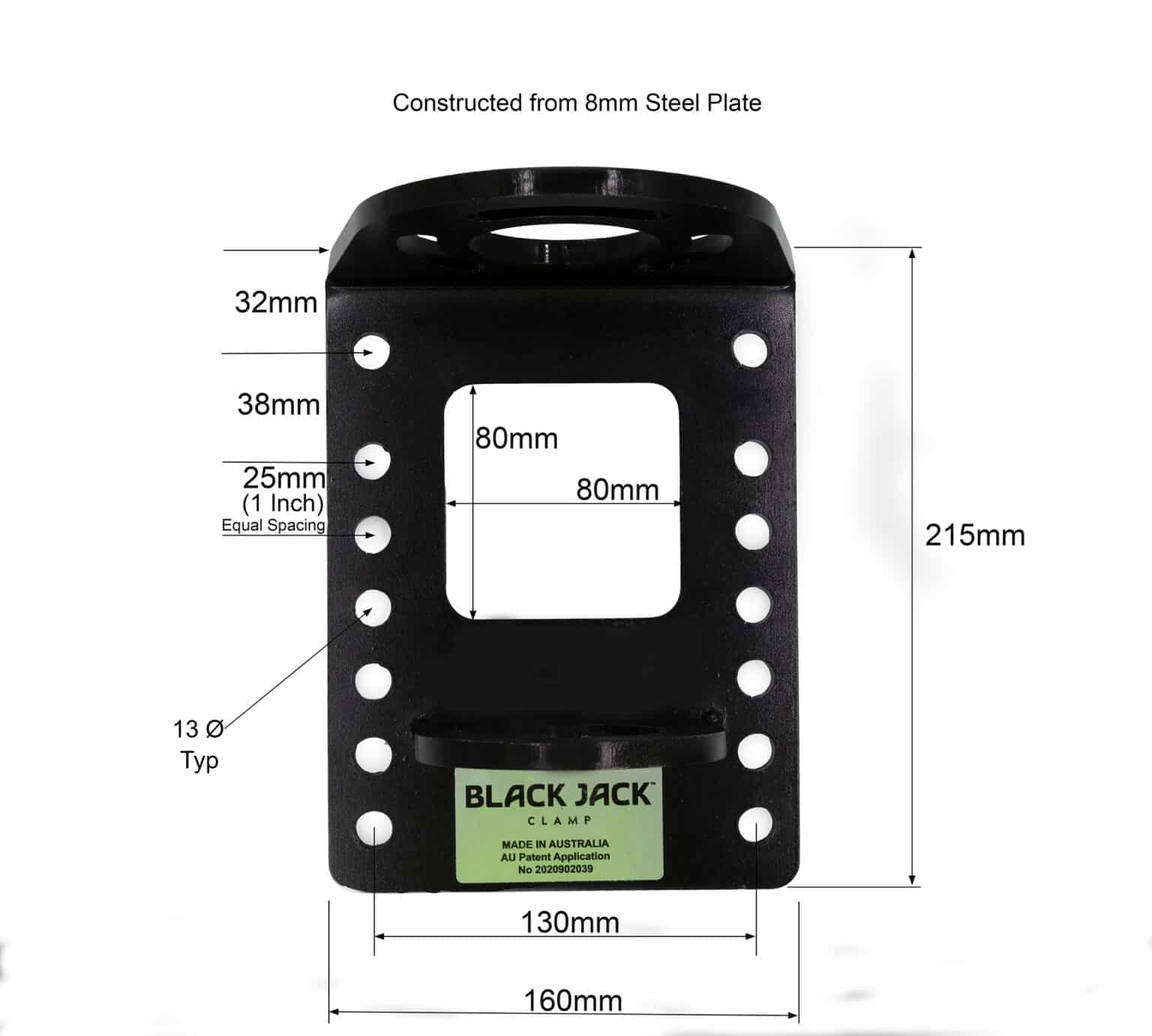 All New Black Jack Trailer Jack Maxi- Black Jack Trailer Jacks
